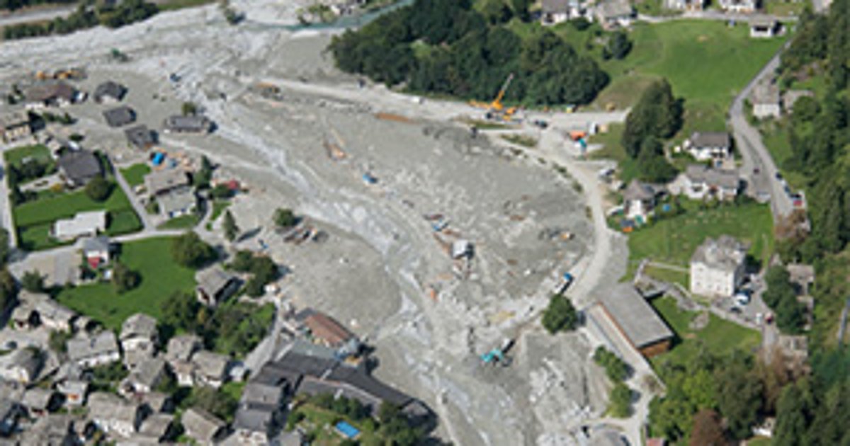 Swiss flood and landslide damage database