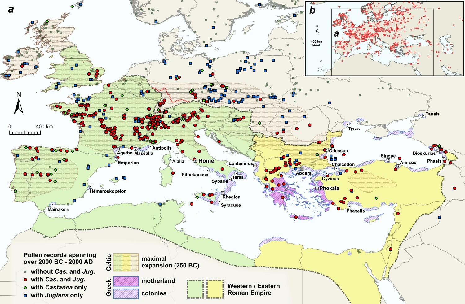 Chestnut culture - the pollen tells a Roman story
