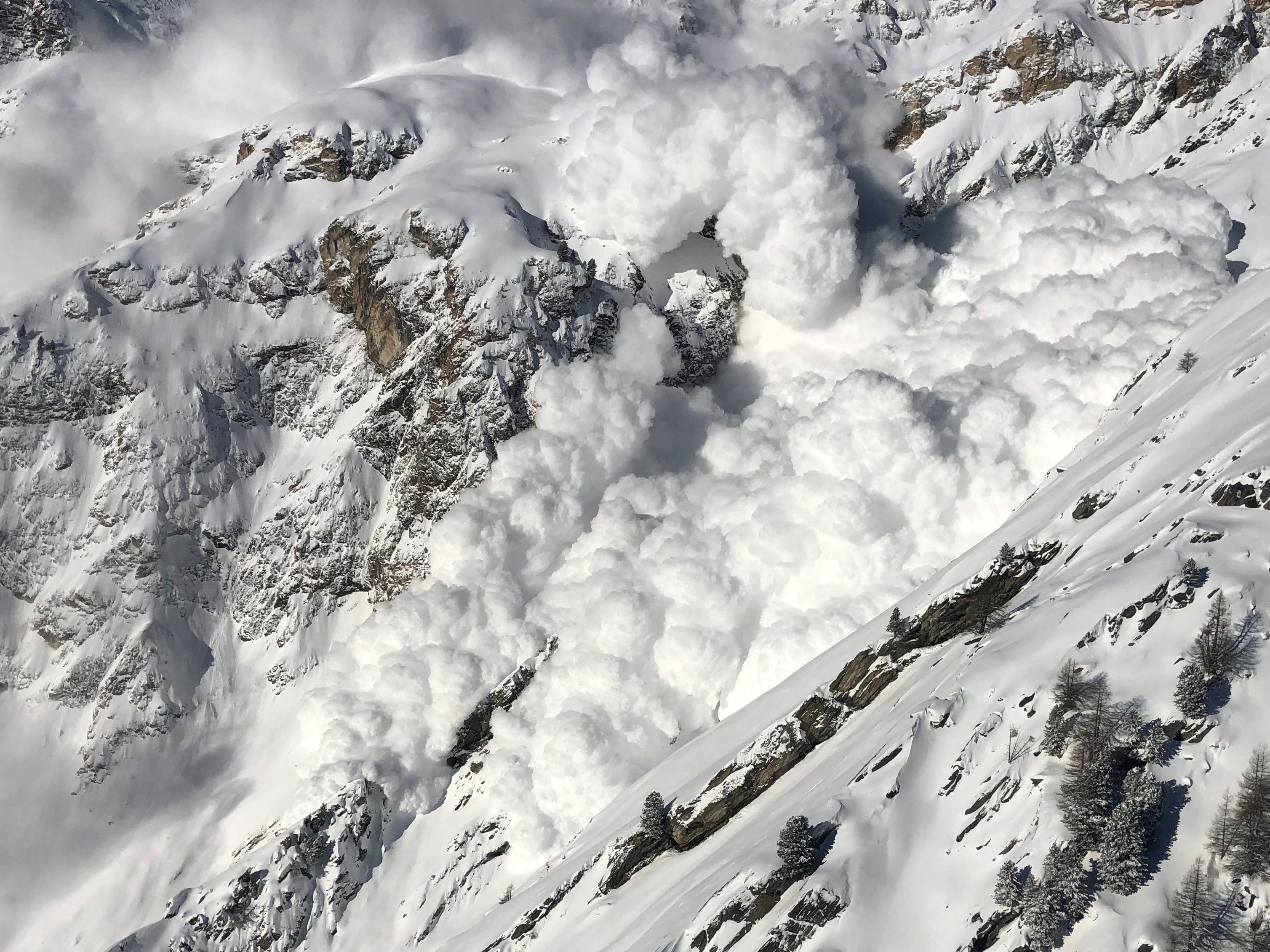 snow avalanche