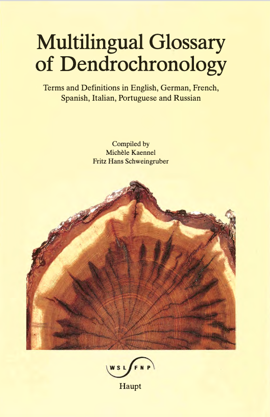 Glossary of Dendrochronology