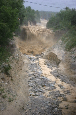 debris flows